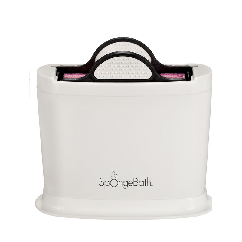 Disinfecting sponge holder store